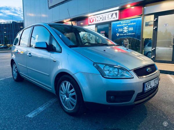 Pelēks Ford C-Max 2006 Viļņa, ar dzinēja tilpumu 1.56 L un nobraukumu 261 tūkst. km par 1100 €, foto 4 vietnē AUTOMOTO.COM.LV