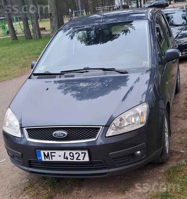 Pelēks Ford C-Max 2006 Dobele, ar dzinēja tilpumu 1.80 L un nobraukumu 0 tūkst. km par 1300 €, foto 1 vietnē AUTOMOTO.COM.LV