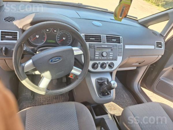 Pelēks Ford C-Max 2006 Daugavpils, ar dzinēja tilpumu 1.60 L un nobraukumu 302 tūkst. km par 900 €, foto 9 vietnē AUTOMOTO.COM.LV