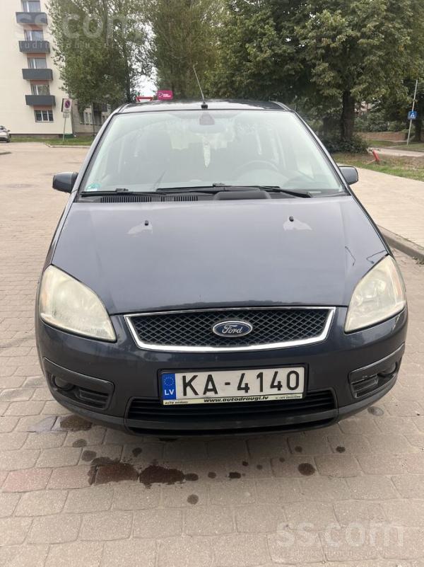 Pelēks Ford C-Max 2006 Liepāja, ar dzinēja tilpumu 1.60 L un nobraukumu 305 tūkst. km par 1200 €, foto 3 vietnē AUTOMOTO.COM.LV