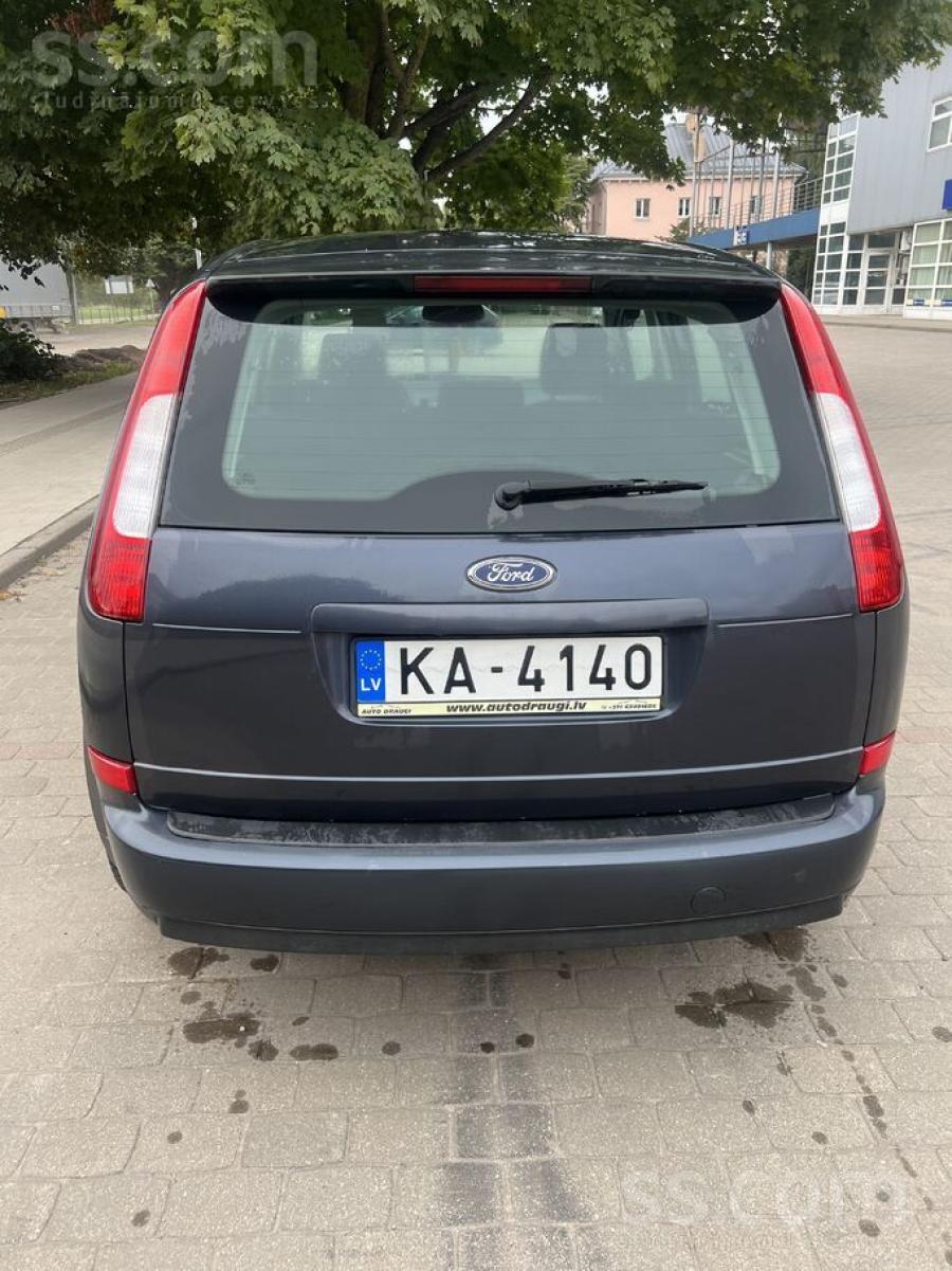 Pelēks Ford C-Max 2006 Liepāja, ar dzinēja tilpumu 1.60 L un nobraukumu 305 tūkst. km par 1200 €, foto 5 vietnē AUTOMOTO.COM.LV