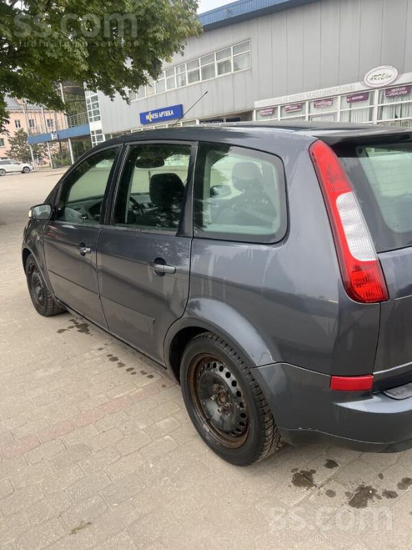 Pelēks Ford C-Max 2006 Liepāja, ar dzinēja tilpumu 1.60 L un nobraukumu 305 tūkst. km par 1200 €, foto 6 vietnē AUTOMOTO.COM.LV