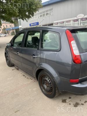 Pelēks Ford C-Max 2006 Liepāja, ar dzinēja tilpumu 1.60 L un nobraukumu 305 tūkst. km par 1200 €, foto 6 vietnē AUTOMOTO.COM.LV