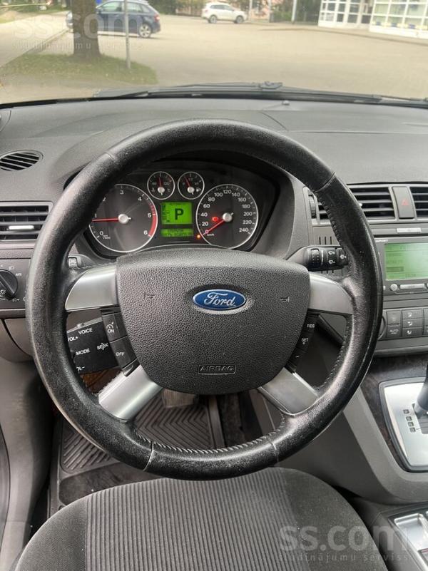 Pelēks Ford C-Max 2006 Liepāja, ar dzinēja tilpumu 1.60 L un nobraukumu 305 tūkst. km par 1200 €, foto 7 vietnē AUTOMOTO.COM.LV