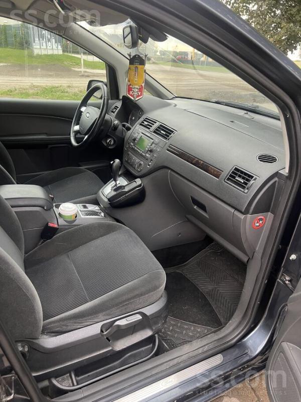 Pelēks Ford C-Max 2006 Liepāja, ar dzinēja tilpumu 1.60 L un nobraukumu 305 tūkst. km par 1200 €, foto 8 vietnē AUTOMOTO.COM.LV