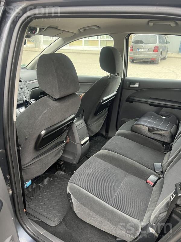 Pelēks Ford C-Max 2006 Liepāja, ar dzinēja tilpumu 1.60 L un nobraukumu 305 tūkst. km par 1200 €, foto 9 vietnē AUTOMOTO.COM.LV