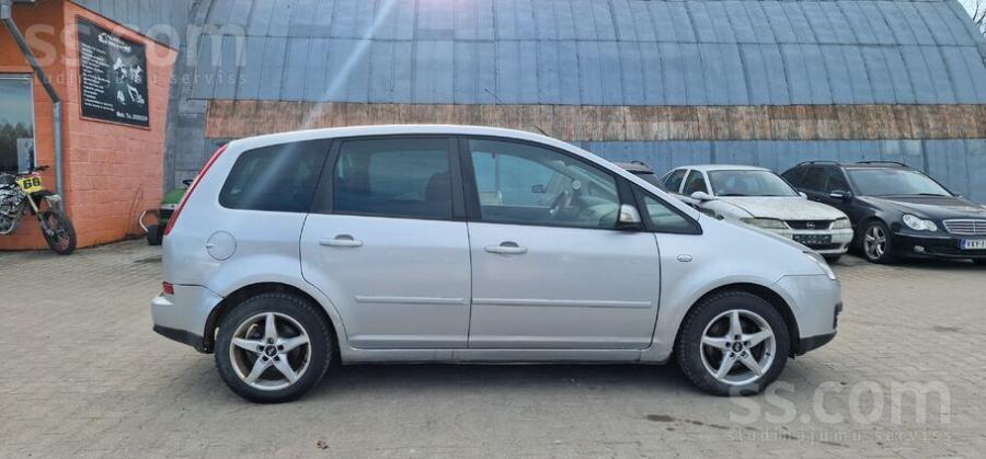 Grey Ford C-Max 2007 in Valmiera, with an engine capacity of 1.80 L and mileage of 458 thousand km for 1450 €, photo 2 on AUTOMOTO.COM.LV