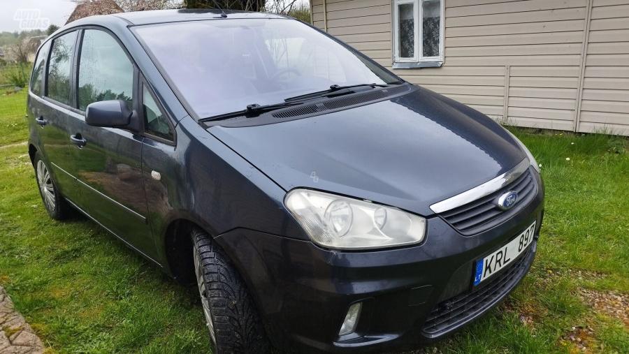 Pelēks Ford C-Max 2007 Marijampole, ar dzinēja tilpumu 1.60 L un nobraukumu 379 tūkst. km par 1500 €, foto 4 vietnē AUTOMOTO.COM.LV
