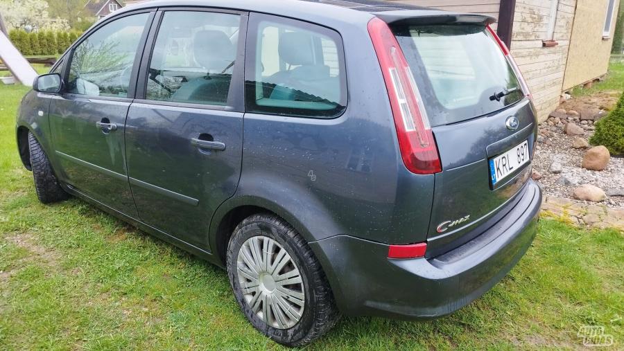 Pelēks Ford C-Max 2007 Marijampole, ar dzinēja tilpumu 1.60 L un nobraukumu 379 tūkst. km par 1500 €, foto 6 vietnē AUTOMOTO.COM.LV