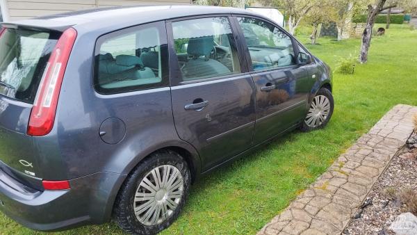 Pelēks Ford C-Max 2007 Marijampole, ar dzinēja tilpumu 1.60 L un nobraukumu 379 tūkst. km par 1500 €, foto 6 vietnē AUTOMOTO.COM.LV