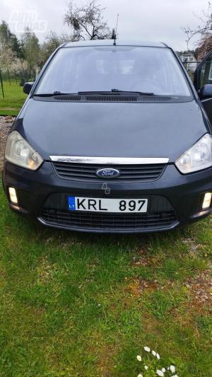 Grey Ford C-Max 2007 in Marijampole, with an engine capacity of 1.60 L and mileage of 379 thousand km for 1500 €, photo  on AUTOMOTO.COM.LV