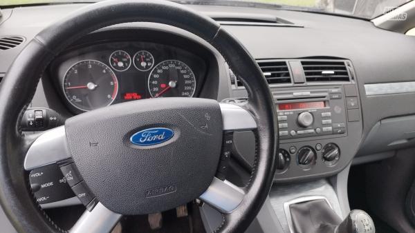 Pelēks Ford C-Max 2007 Marijampole, ar dzinēja tilpumu 1.60 L un nobraukumu 379 tūkst. km par 1500 €, foto 7 vietnē AUTOMOTO.COM.LV