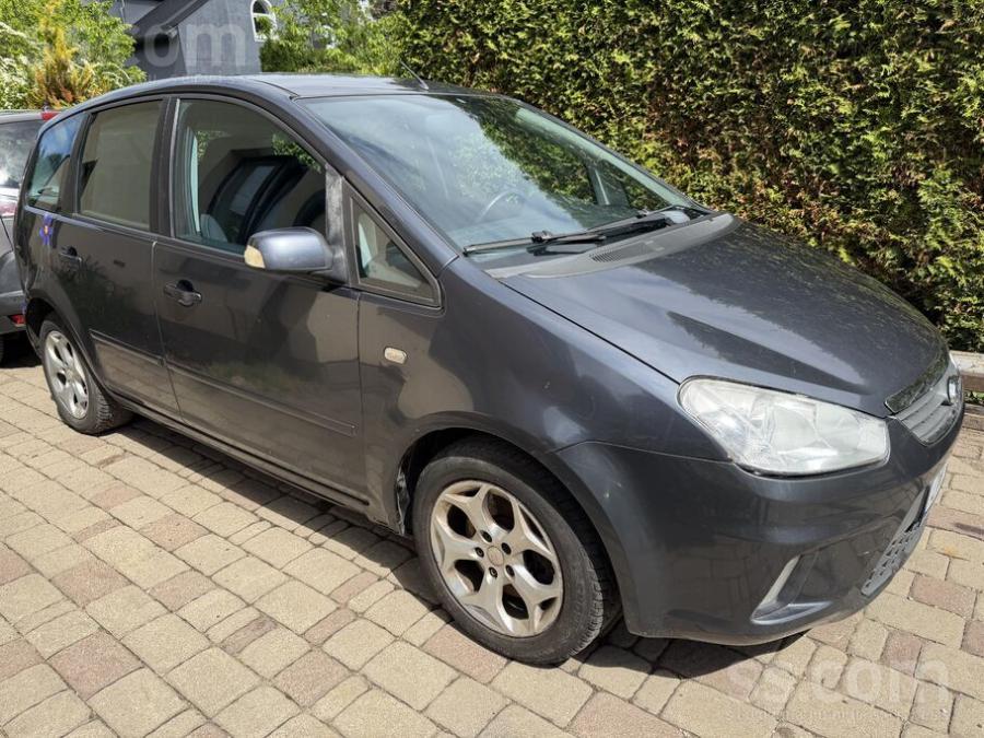 Grey Ford C-Max 2007 in Riga, with an engine capacity of 1.80 L and mileage of 253 thousand km for 950 €, photo 17 on AUTOMOTO.COM.LV