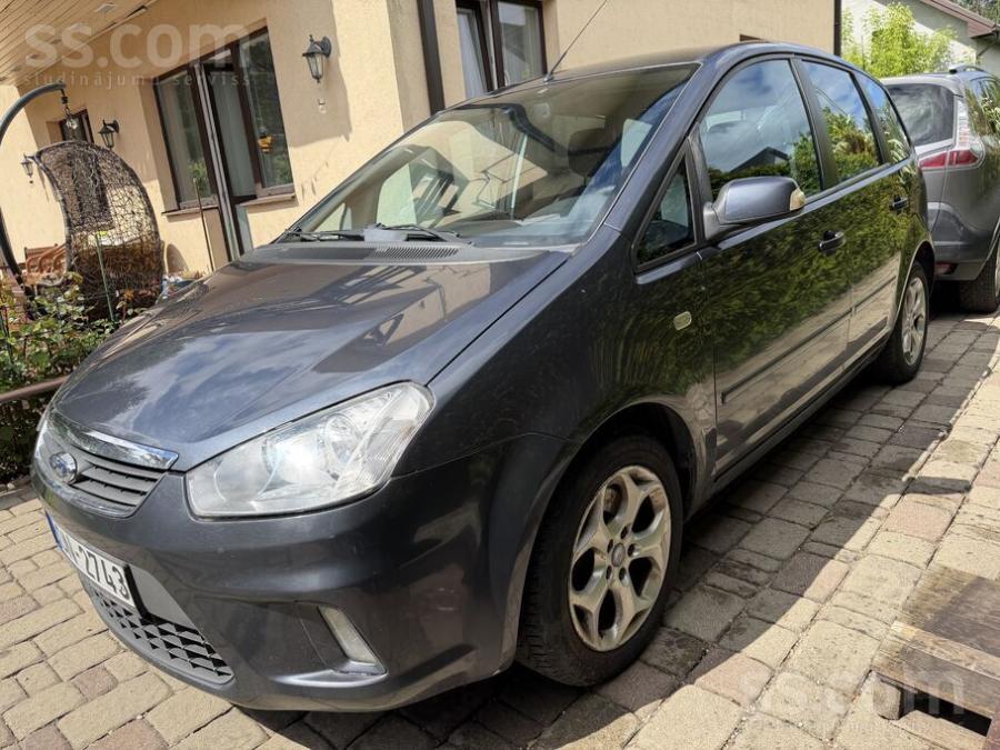 Grey Ford C-Max 2007 in Riga, with an engine capacity of 1.80 L and mileage of 253 thousand km for 950 €, photo 19 on AUTOMOTO.COM.LV
