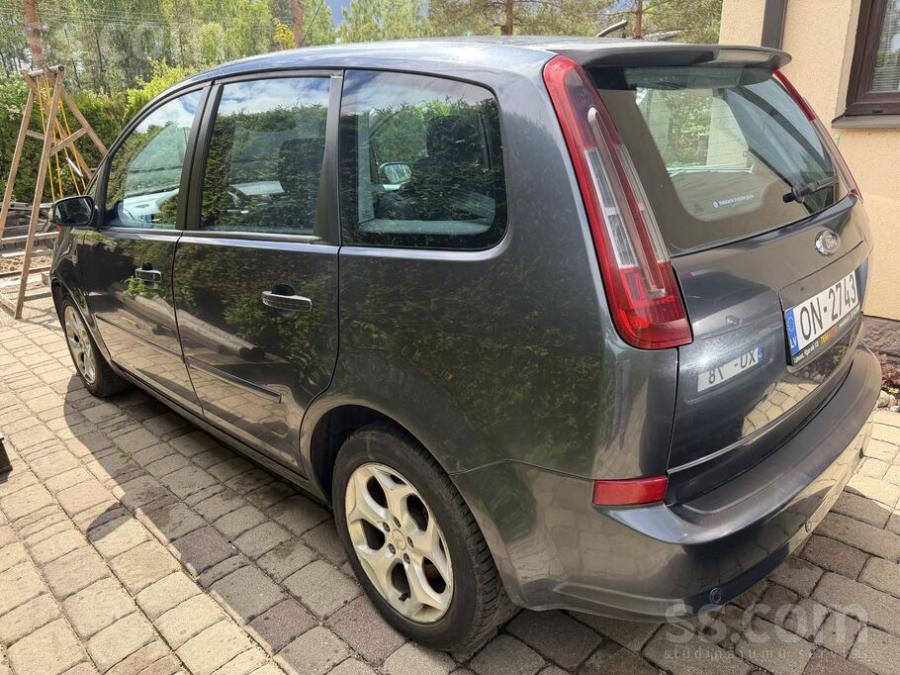 Grey Ford C-Max 2007 in Riga, with an engine capacity of 1.80 L and mileage of 253 thousand km for 950 €, photo 20 on AUTOMOTO.COM.LV
