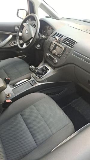 Grey Ford C-Max 2007 in Sakiai, with an engine capacity of 1.80 L and mileage of 244 thousand km for 900 €, photo 7 on AUTOMOTO.COM.LV
