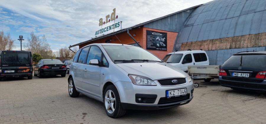 Pelēks Ford C-Max 2007 Rīga, ar dzinēja tilpumu 1.80 L un nobraukumu 458 tūkst. km par 1450 €, foto 1 vietnē AUTOMOTO.COM.LV