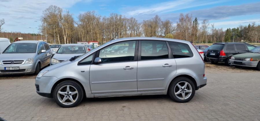 Pelēks Ford C-Max 2007 Rīga, ar dzinēja tilpumu 1.80 L un nobraukumu 458 tūkst. km par 1450 €, foto 6 vietnē AUTOMOTO.COM.LV