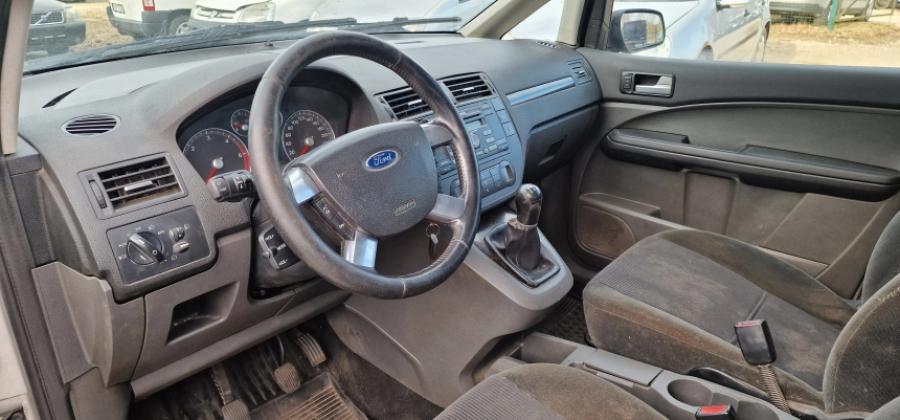 Pelēks Ford C-Max 2007 Rīga, ar dzinēja tilpumu 1.80 L un nobraukumu 458 tūkst. km par 1450 €, foto 9 vietnē AUTOMOTO.COM.LV