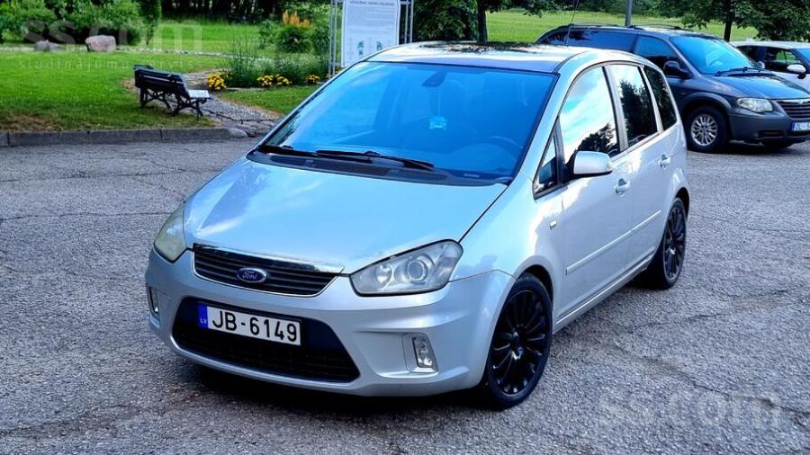 Grey Ford C-Max 2007 in Cesis, with an engine capacity of 1.80 L and mileage of 322 thousand km for 1850 €, photo 1 on AUTOMOTO.COM.LV