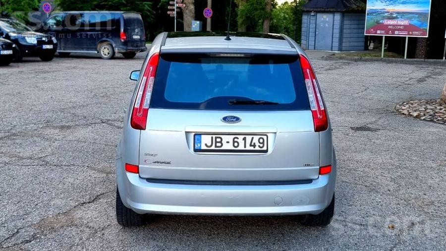 Grey Ford C-Max 2007 in Cesis, with an engine capacity of 1.80 L and mileage of 322 thousand km for 1850 €, photo 7 on AUTOMOTO.COM.LV