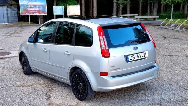 Grey Ford C-Max 2007 in Cesis, with an engine capacity of 1.80 L and mileage of 322 thousand km for 1850 €, photo 7 on AUTOMOTO.COM.LV