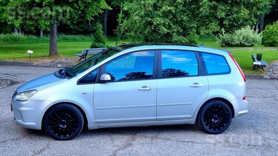 Grey Ford C-Max 2007 in Cesis, with an engine capacity of 1.80 L and mileage of 322 thousand km for 1850 €, photo 9 on AUTOMOTO.COM.LV