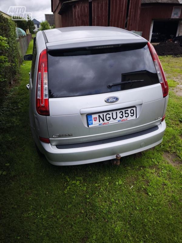 Grey Ford C-Max 2007 in Prienai, with an engine capacity of 1.60 L and mileage of 297 thousand km for 1200 €, photo 3 on AUTOMOTO.COM.LV