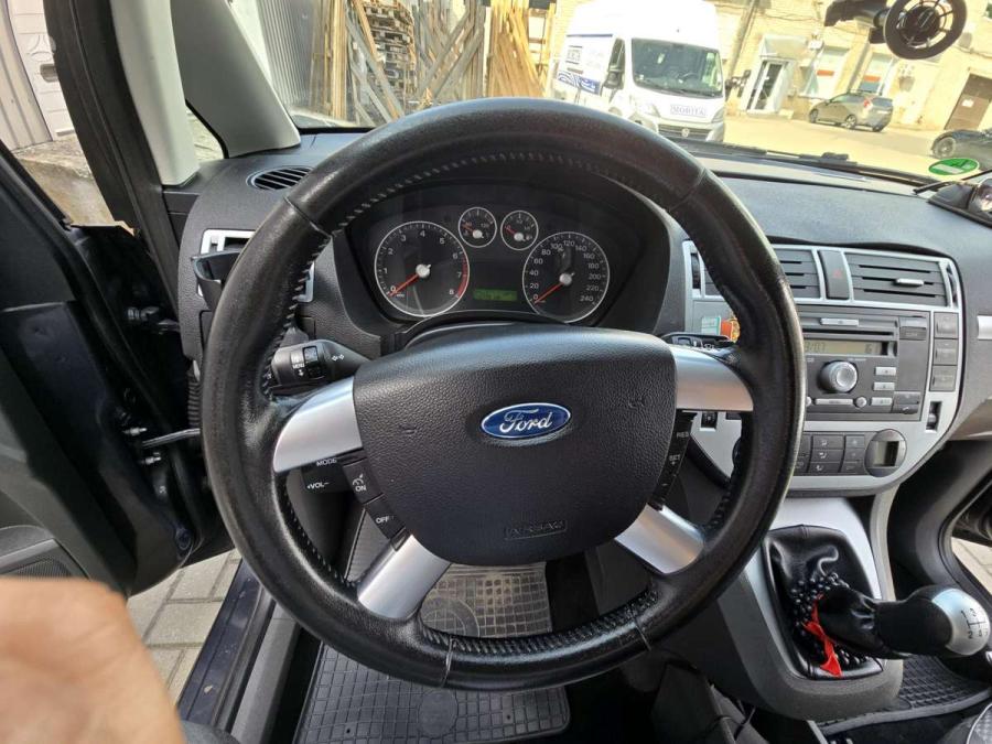 Grey Ford C-Max 2007 in Kaunas, with an engine capacity of 1.80 L and mileage of 0 thousand km for 1800 €, photo 4 on AUTOMOTO.COM.LV