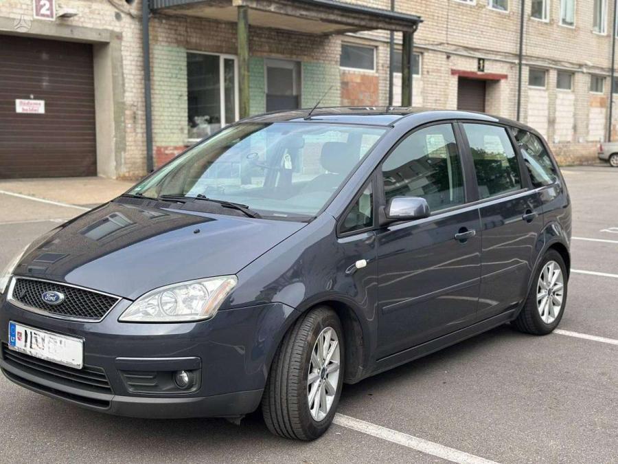 Grey Ford C-Max 2007 in Kaunas, with an engine capacity of 1.80 L and mileage of 0 thousand km for 1800 €, photo 12 on AUTOMOTO.COM.LV