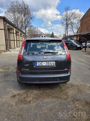 Pelēks Ford C-Max 2007 Daugavpils, ar dzinēja tilpumu 1.60 L un nobraukumu 250 tūkst. km par 1200 €, foto  vietnē AUTOMOTO.COM.LV