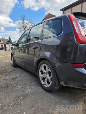 Pelēks Ford C-Max 2007 Daugavpils, ar dzinēja tilpumu 1.60 L un nobraukumu 250 tūkst. km par 1200 €, foto 3 vietnē AUTOMOTO.COM.LV