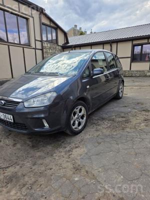 Pelēks Ford C-Max 2007 Daugavpils, ar dzinēja tilpumu 1.60 L un nobraukumu 250 tūkst. km par 1200 €, foto 4 vietnē AUTOMOTO.COM.LV