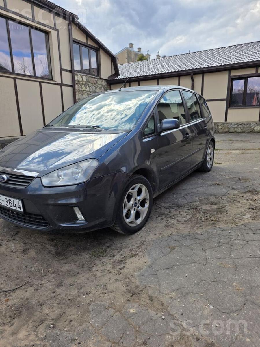 Pelēks Ford C-Max 2007 Daugavpils, ar dzinēja tilpumu 1.60 L un nobraukumu 250 tūkst. km par 1200 €, foto 4 vietnē AUTOMOTO.COM.LV