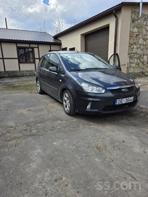Pelēks Ford C-Max 2007 Daugavpils, ar dzinēja tilpumu 1.60 L un nobraukumu 250 tūkst. km par 1200 €, foto 6 vietnē AUTOMOTO.COM.LV