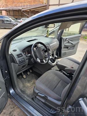 Pelēks Ford C-Max 2007 Daugavpils, ar dzinēja tilpumu 1.60 L un nobraukumu 250 tūkst. km par 1200 €, foto 12 vietnē AUTOMOTO.COM.LV