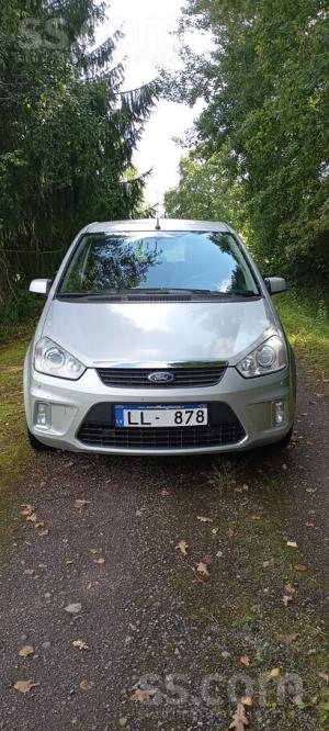 Grey Ford C-Max 2007 in Dobele, with an engine capacity of 1.60 L and mileage of 245 thousand km for 1950 €, photo  on AUTOMOTO.COM.LV