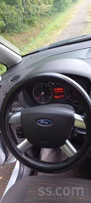 Grey Ford C-Max 2007 in Dobele, with an engine capacity of 1.60 L and mileage of 245 thousand km for 1950 €, photo 10 on AUTOMOTO.COM.LV