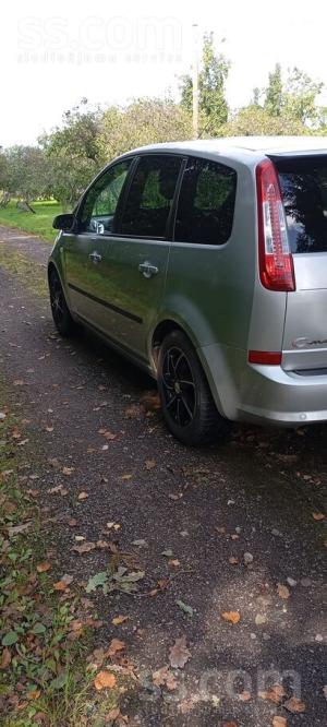 Grey Ford C-Max 2007 in Dobele, with an engine capacity of 1.60 L and mileage of 245 thousand km for 1950 €, photo 18 on AUTOMOTO.COM.LV