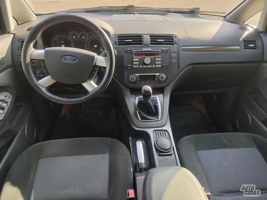 Pelēks Ford C-Max 2007 Jurbarkas, ar dzinēja tilpumu 1.80 L un nobraukumu 311 tūkst. km par 2199 €, foto 6 vietnē AUTOMOTO.COM.LV