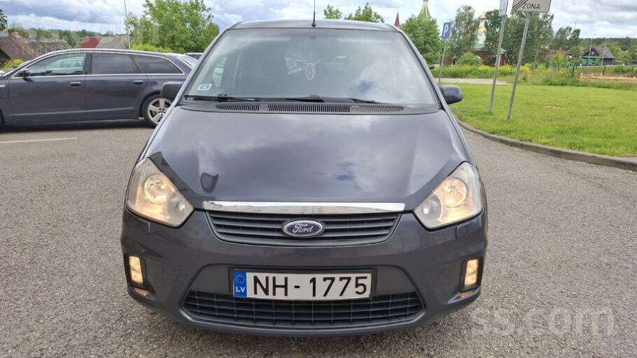 Pelēks Ford C-Max 2008 Daugavpils, ar dzinēja tilpumu 1.80 L un nobraukumu 221 tūkst. km par 1750 €, foto 2 vietnē AUTOMOTO.COM.LV