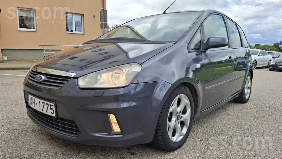 Pelēks Ford C-Max 2008 Daugavpils, ar dzinēja tilpumu 1.80 L un nobraukumu 221 tūkst. km par 1750 €, foto 3 vietnē AUTOMOTO.COM.LV