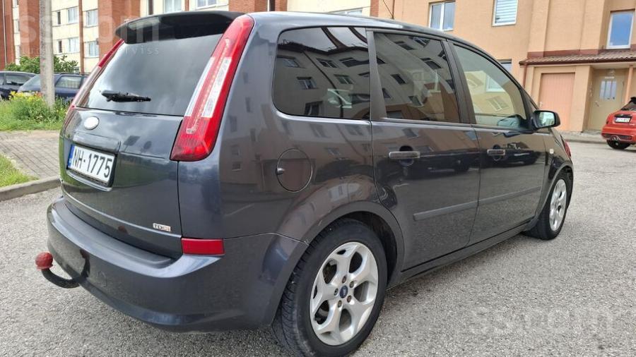 Pelēks Ford C-Max 2008 Daugavpils, ar dzinēja tilpumu 1.80 L un nobraukumu 221 tūkst. km par 1750 €, foto 8 vietnē AUTOMOTO.COM.LV