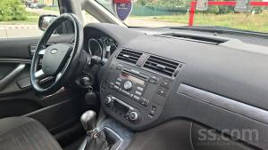 Pelēks Ford C-Max 2008 Daugavpils, ar dzinēja tilpumu 1.80 L un nobraukumu 221 tūkst. km par 1750 €, foto 30 vietnē AUTOMOTO.COM.LV
