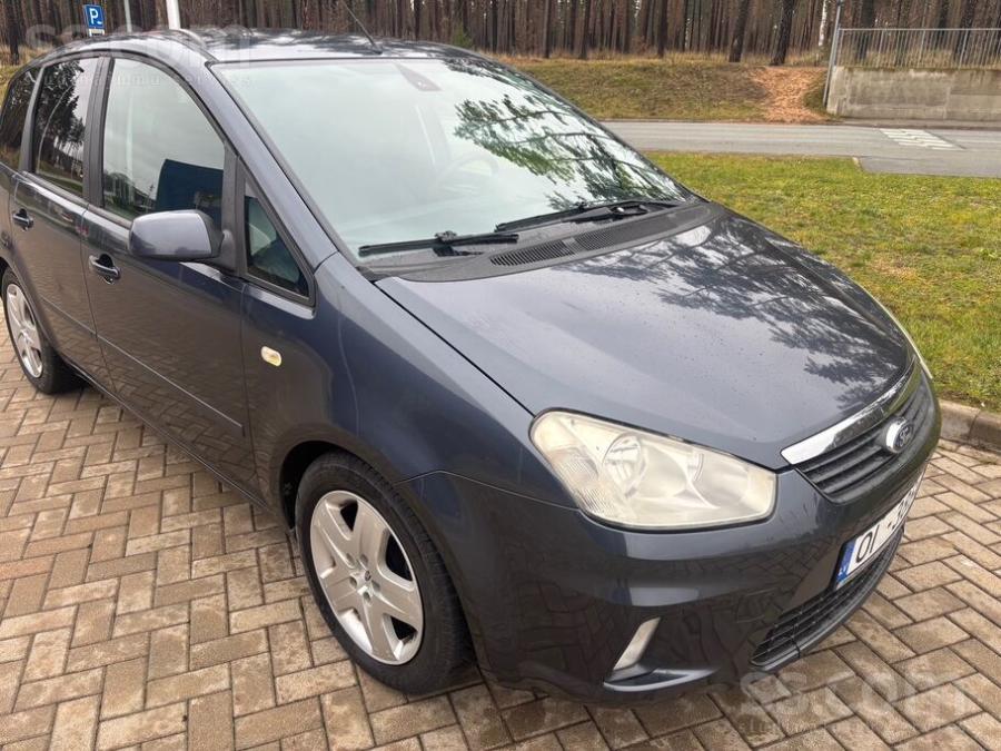Pelēks Ford C-Max 2008 Rīga, ar dzinēja tilpumu 1.80 L un nobraukumu 272 tūkst. km par 2400 €, foto 3 vietnē AUTOMOTO.COM.LV