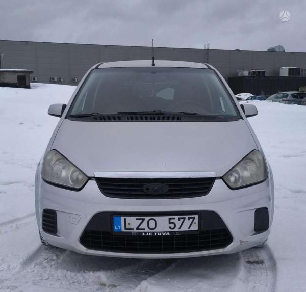 Grey Ford C-Max 2008 in Kaunas, with an engine capacity of 1.56 L and mileage of 400 thousand km for 1150 €, photo 3 on AUTOMOTO.COM.LV