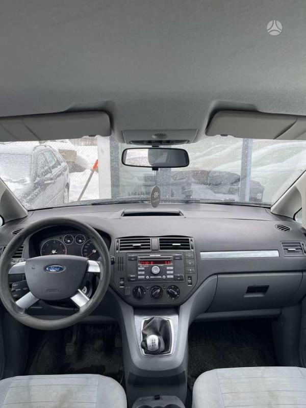 Grey Ford C-Max 2008 in Kaunas, with an engine capacity of 1.56 L and mileage of 400 thousand km for 1150 €, photo 11 on AUTOMOTO.COM.LV