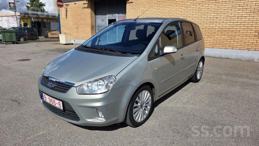 Grey Ford C-Max 2008 in Limbazi, with an engine capacity of 1.80 L and mileage of 208 thousand km for 3950 €, photo 1 on AUTOMOTO.COM.LV