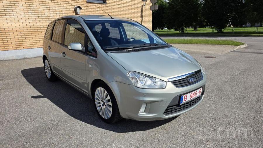 Grey Ford C-Max 2008 in Limbazi, with an engine capacity of 1.80 L and mileage of 208 thousand km for 3950 €, photo 4 on AUTOMOTO.COM.LV