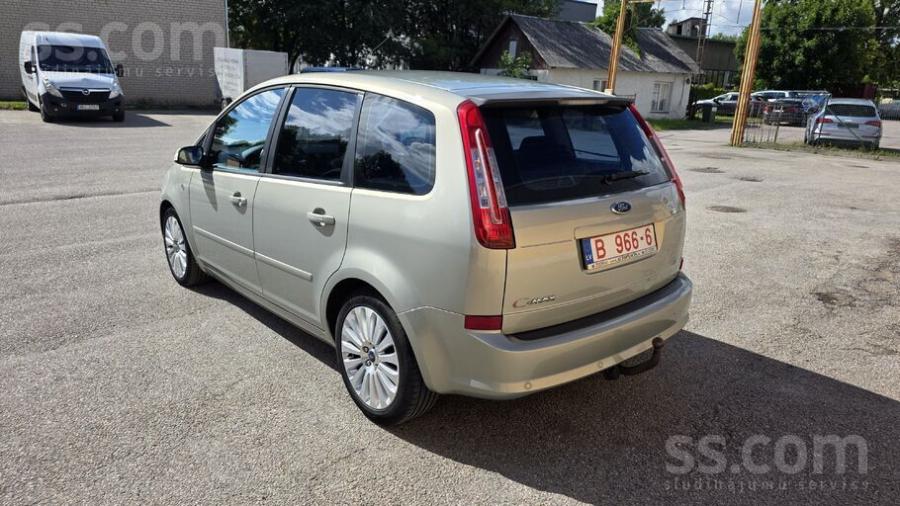 Grey Ford C-Max 2008 in Limbazi, with an engine capacity of 1.80 L and mileage of 208 thousand km for 3950 €, photo 8 on AUTOMOTO.COM.LV